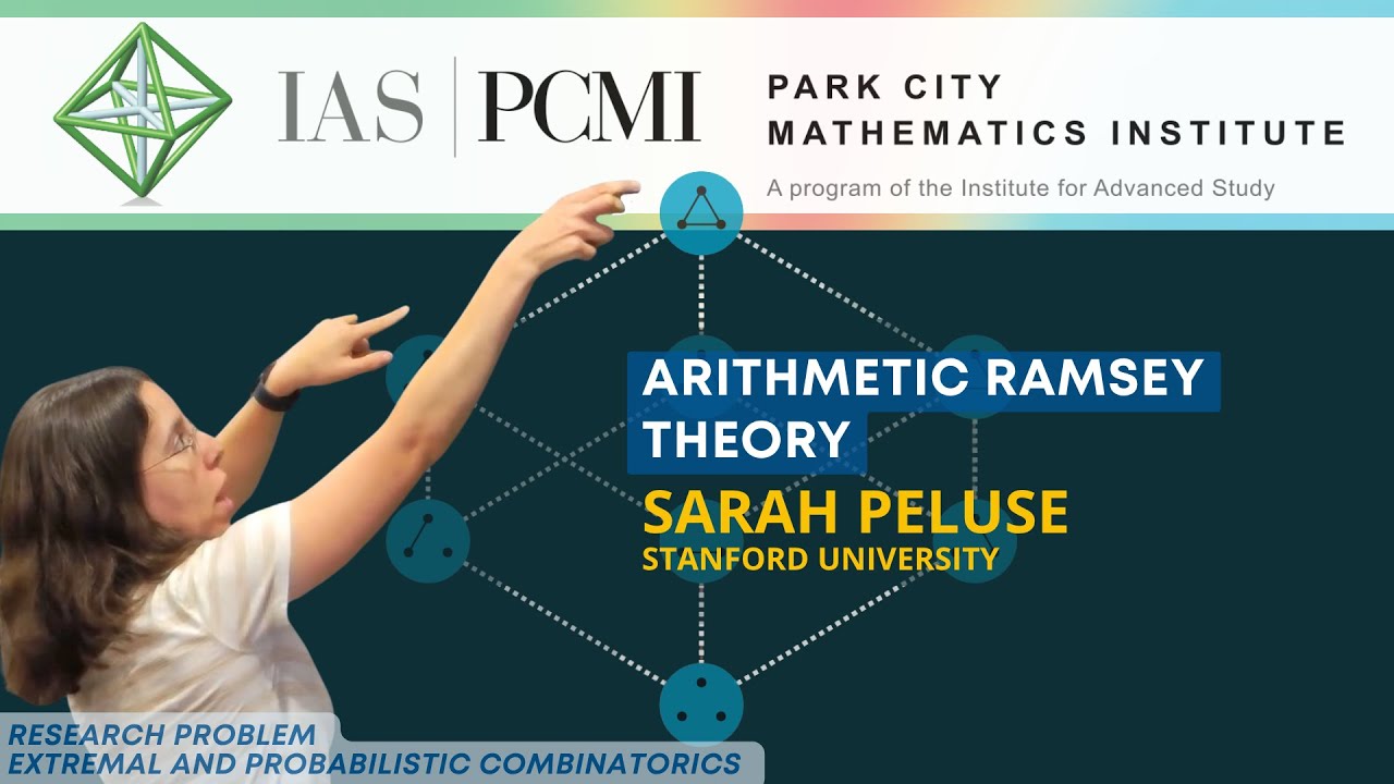 Pt. 1 – Arithmetic Ramsey theory | Sarah Peluse, Stanford University ...