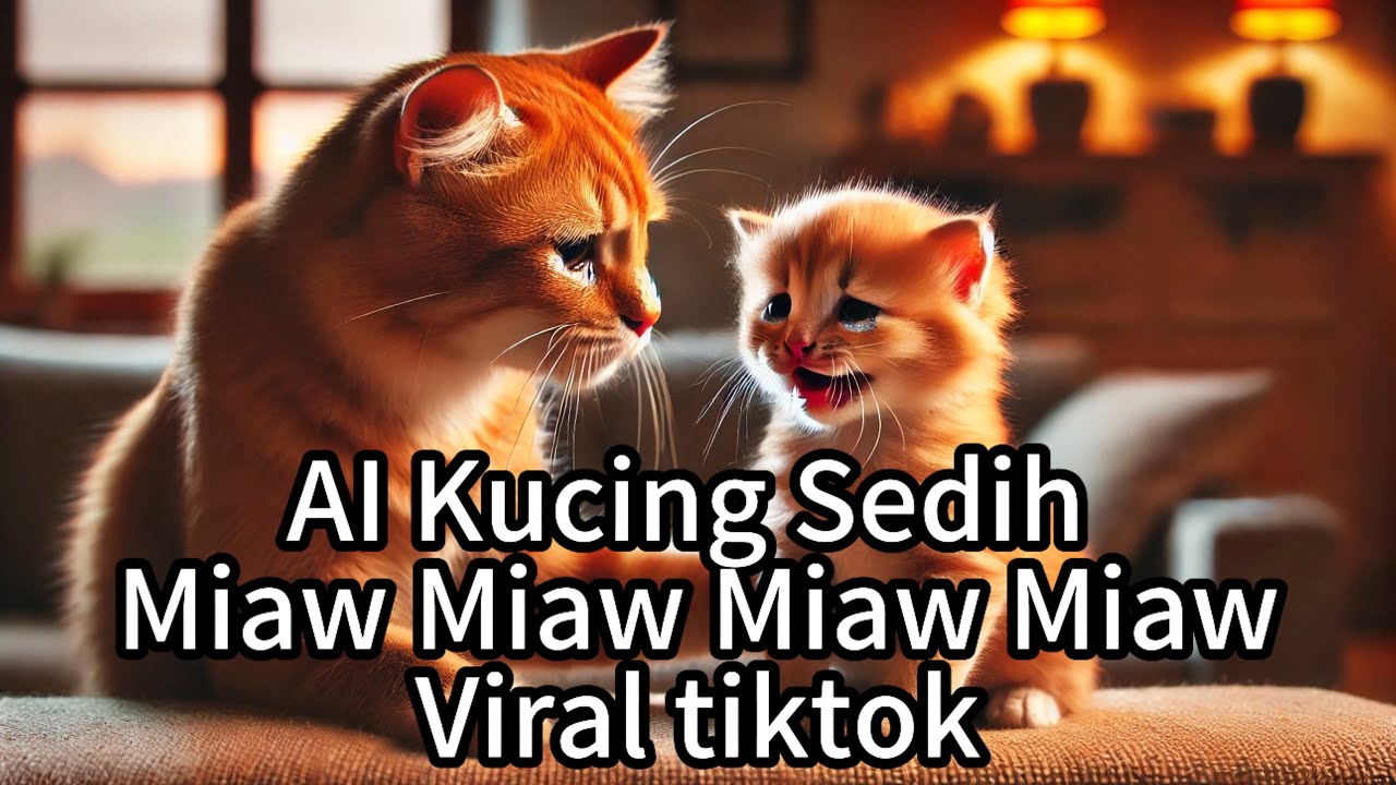 AI Kucing sedih miaw miaw miaw miaw sad cat viral tiktok | AI Art | AI ...