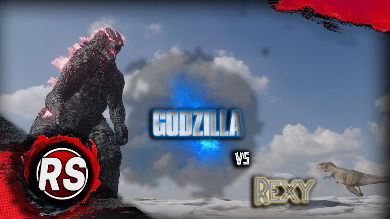 [Godzilla/BLENDER] Rexy VS Godzilla! - YouTube