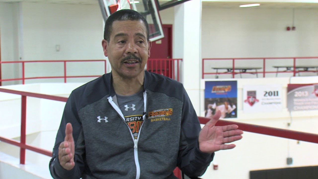 Basketball Halftime Interview - Mike Riley - November 2018 - YouTube