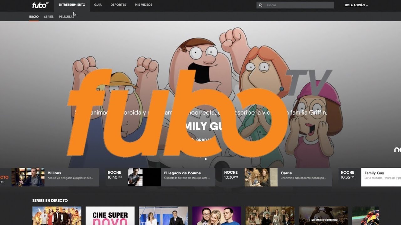 FUBO TV España ¡Todo el Catálogo! Series, Películas, Canales - YouTube