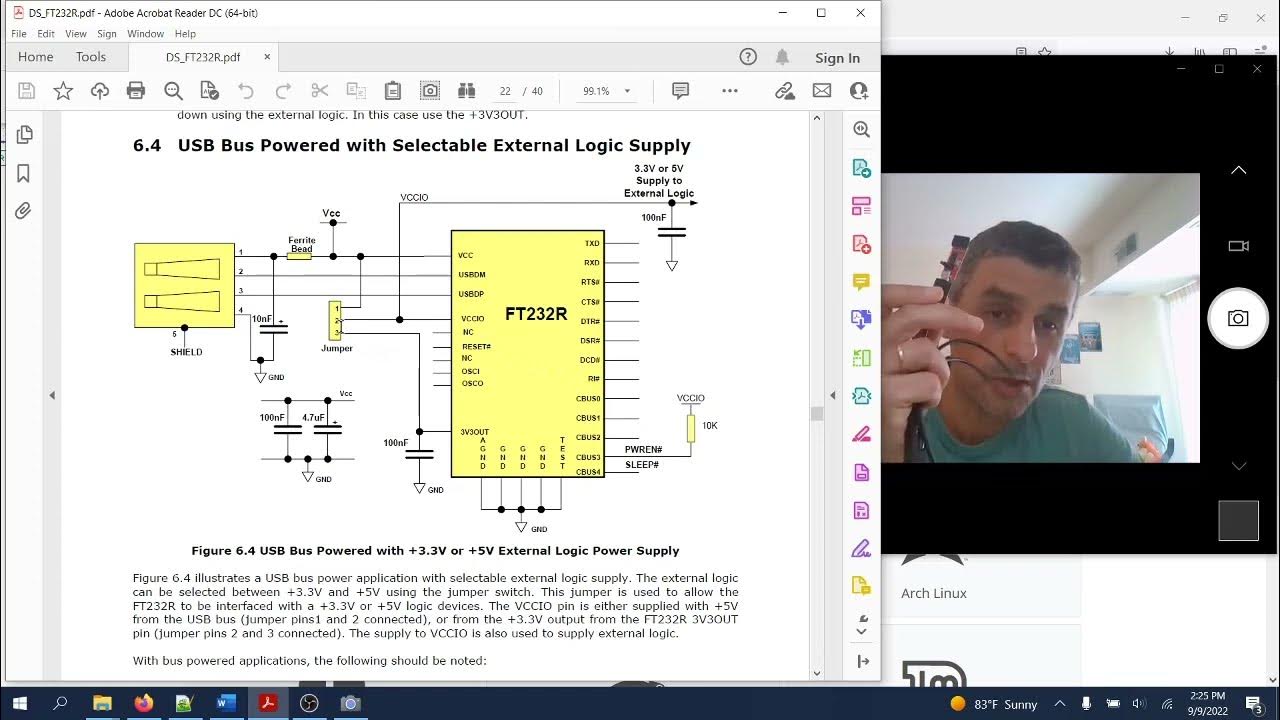 USB to UART Serial Converter - Part 2: Install Software and Design ...