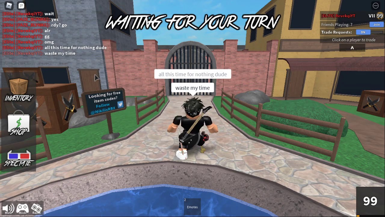 SCAMMER MM2 1v1 FOR GODLY pt 7 - YouTube