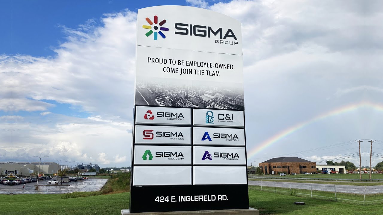 SIGMA Group Unveils New Sign - YouTube