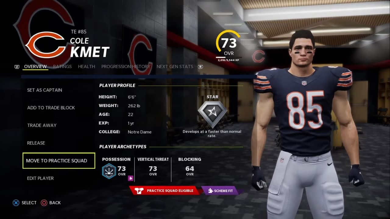 How To Add A Player To The Practice Squad In Madden 22 Franchise - YouTube