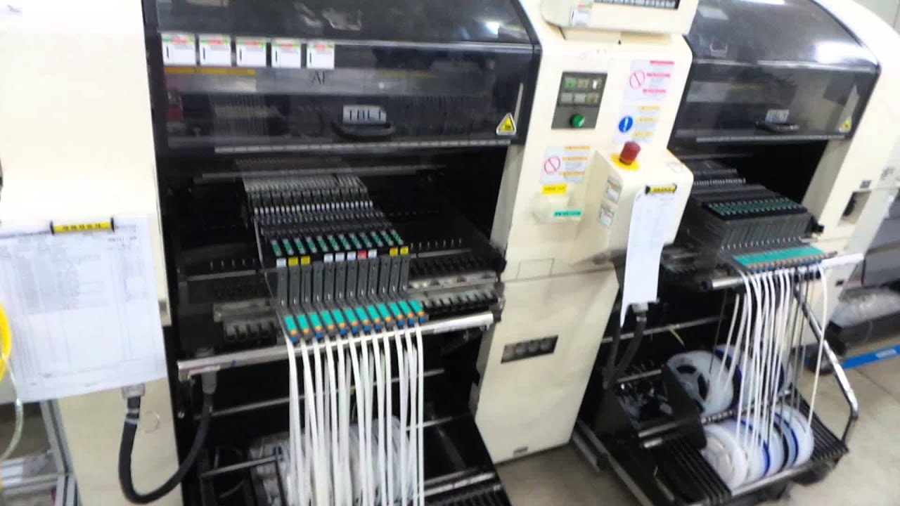 panasonic chip mounter 01 - YouTube