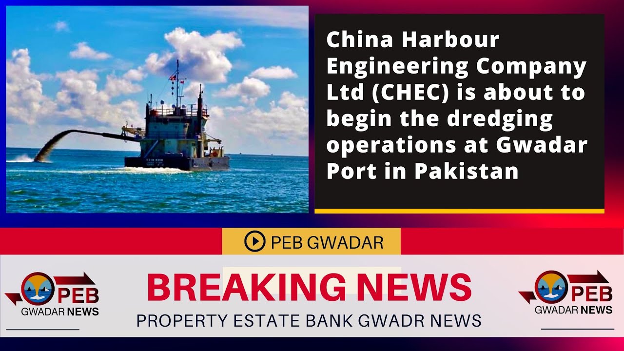 China Harbour Engineering Company Ltd is about to begin the dredging ...