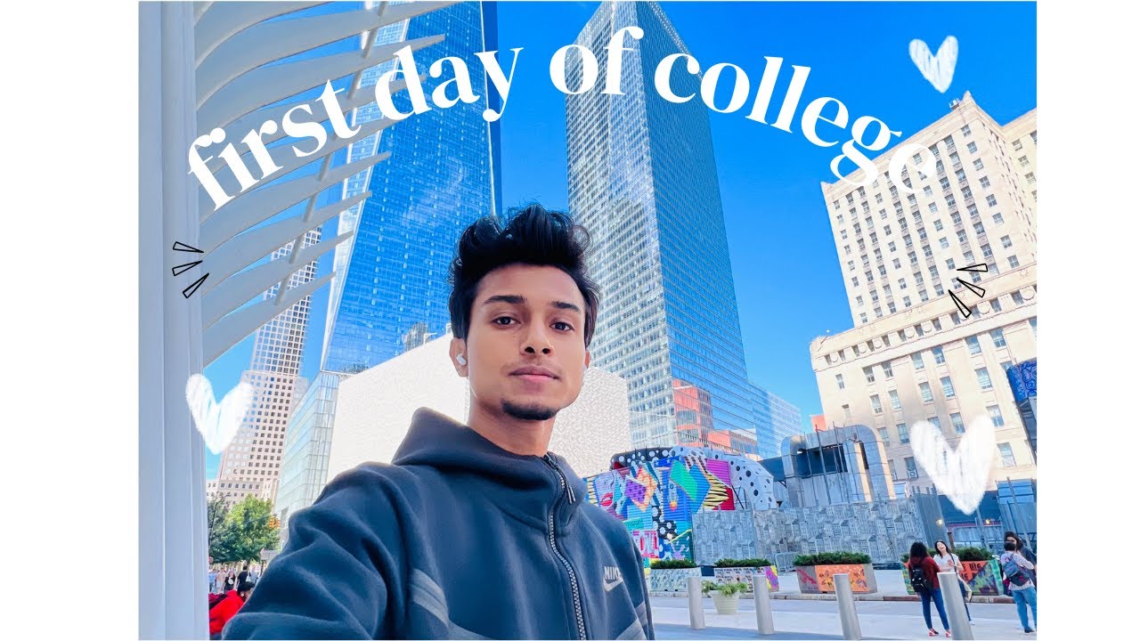 First day in College |vlog 14| - YouTube