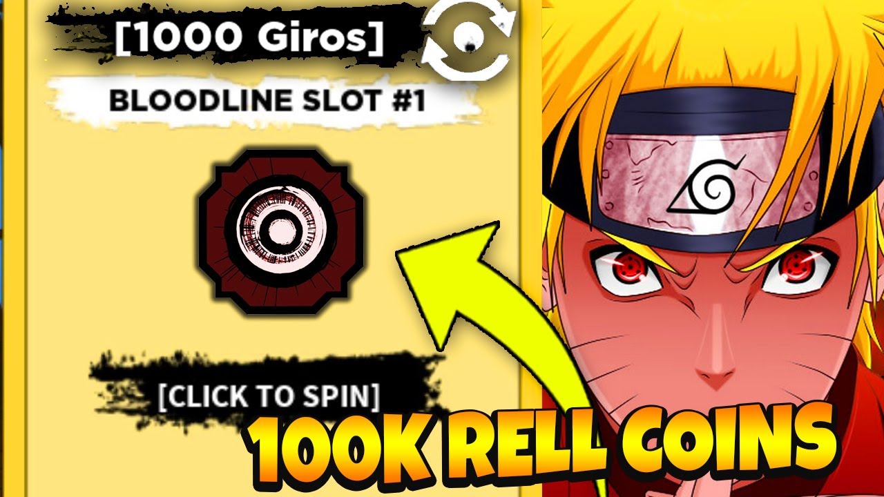 1000 SPINS E 200K RELL COINS NOVO EVENTO DO SHINDO LIFE "BORUMAKI VS ...