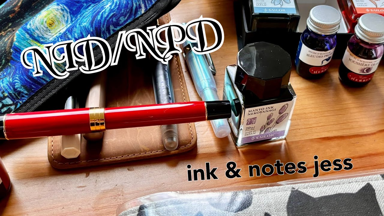 New Ink/Pen Day | ink & notes jess - YouTube