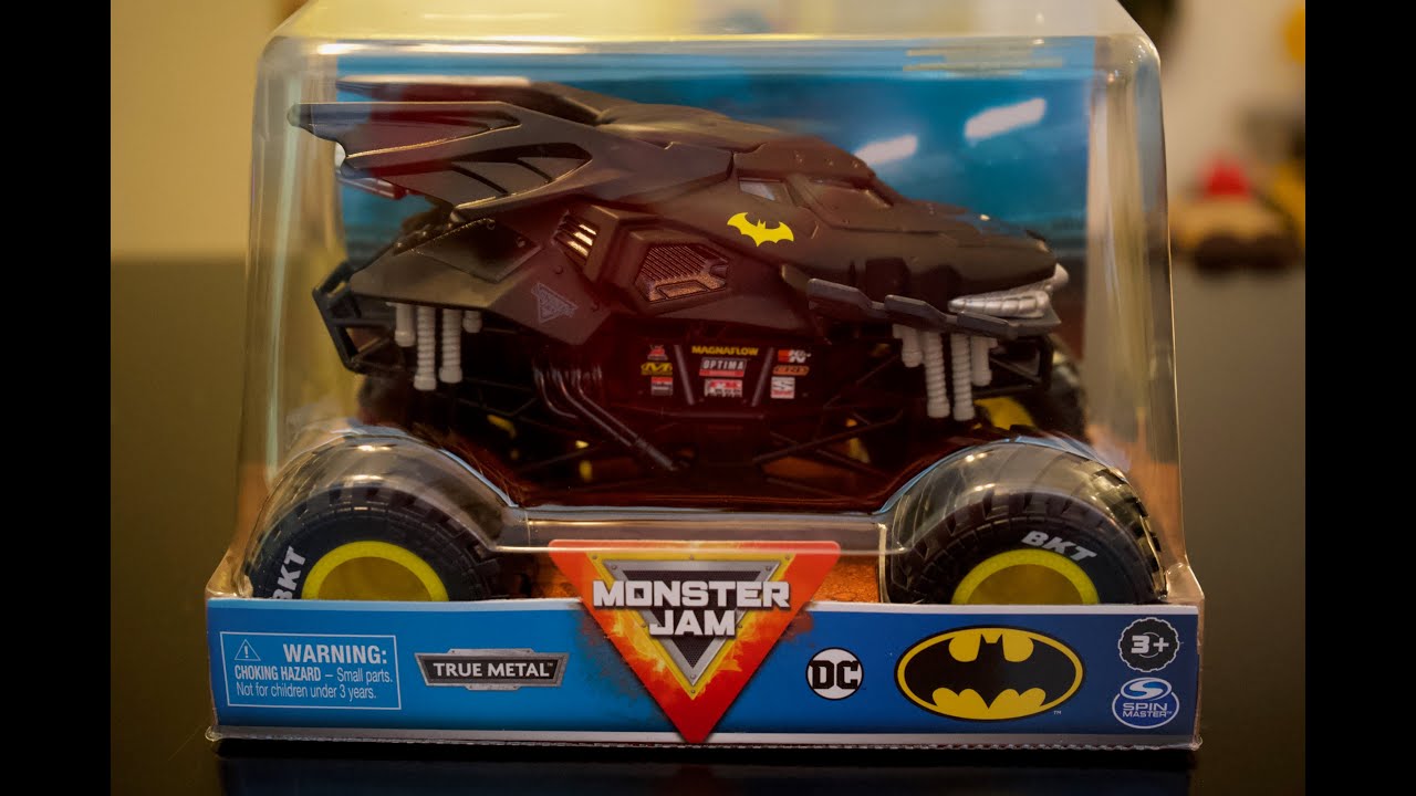 Monster Jam | Batman | 1:24 Scale | Monster Truck | Cool Toys with ...