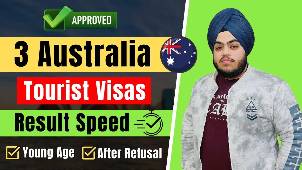 Approved 3 Australia Tourist Visas | Australia Visitor visa 2024 ...