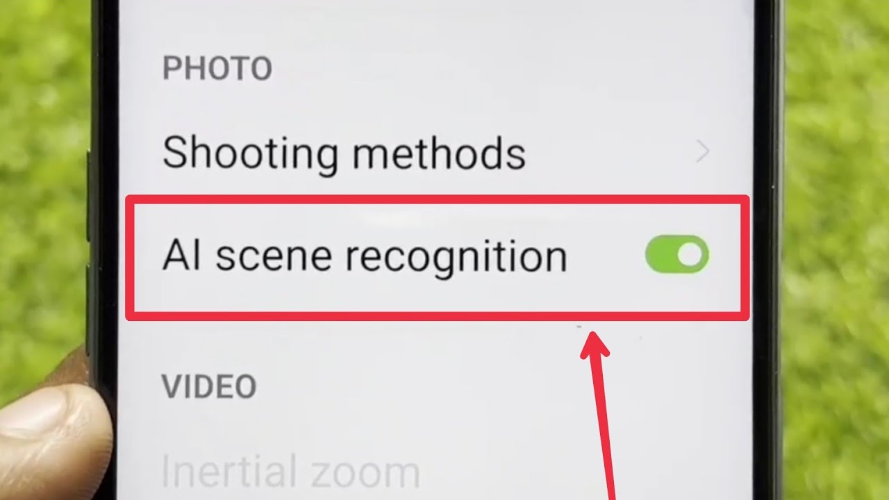 AI Scene recognition in Camera || Realme - YouTube