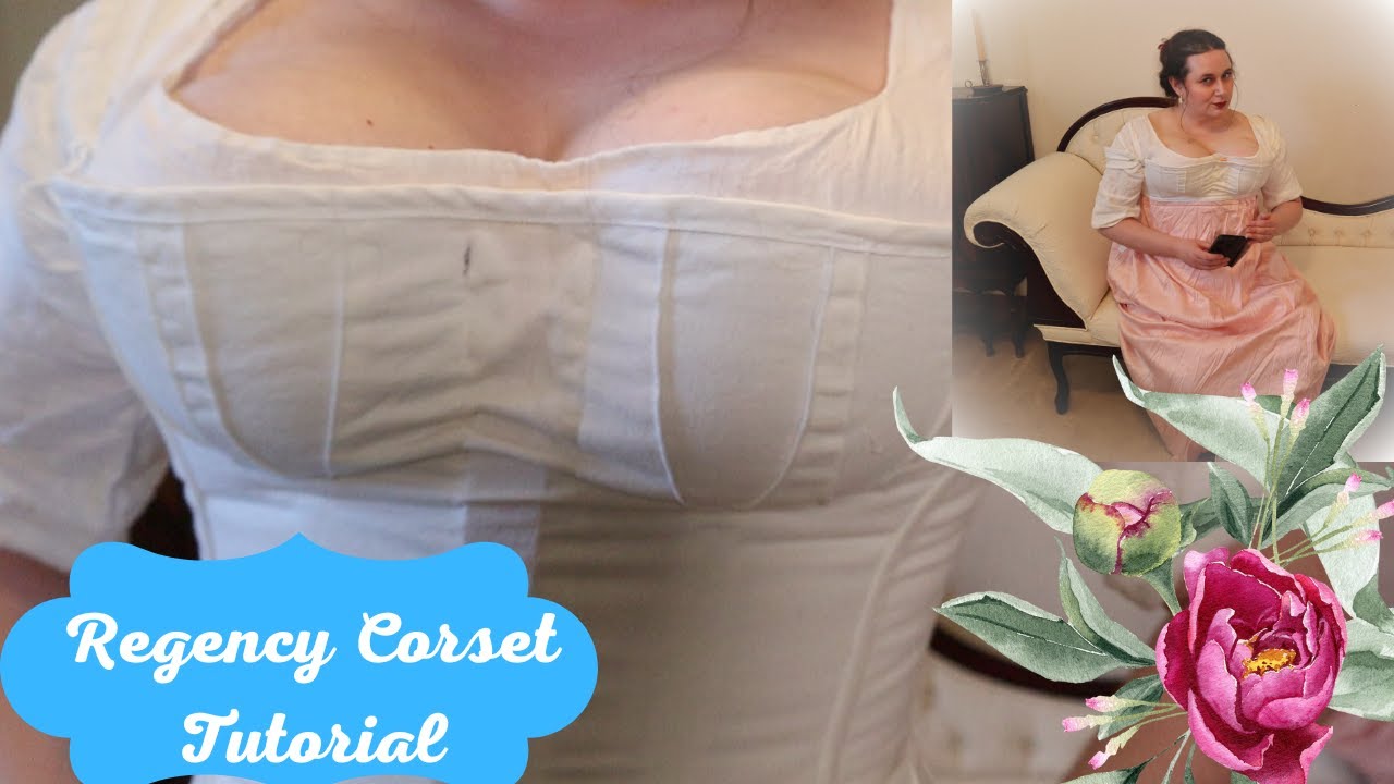 Red Threaded Pattern: My Regency Corset Journey - YouTube