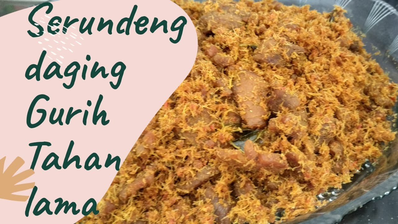 DENDENG RAGI | SERUNDENG DAGING SAPI KHAS JAWA TIMUR GURIH DAN TAHAN ...