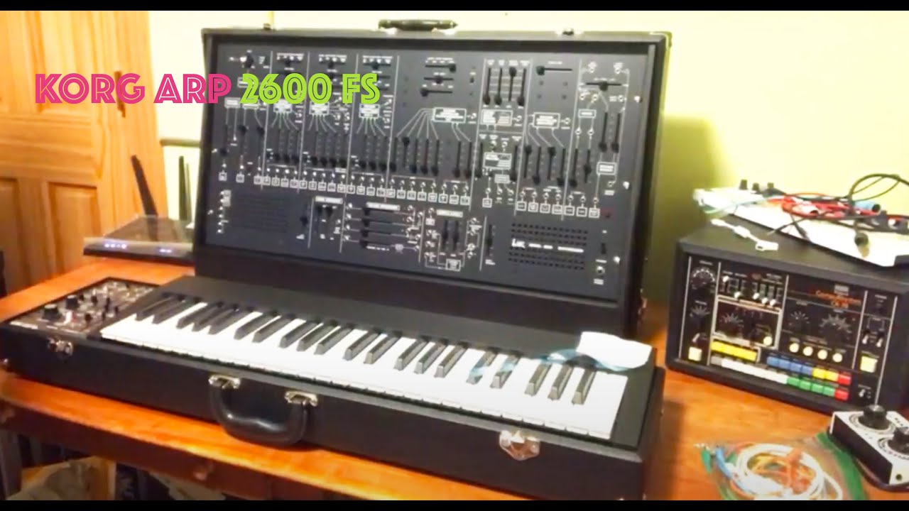 KORG ARP 2600 FS UnBoxing and Setup - YouTube