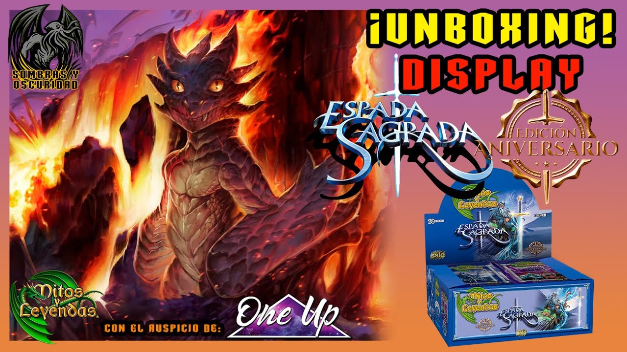 Unboxing! Display Espada Sagrada 20 Aniversario! 🧙 de #MitosYLeyendas # ...