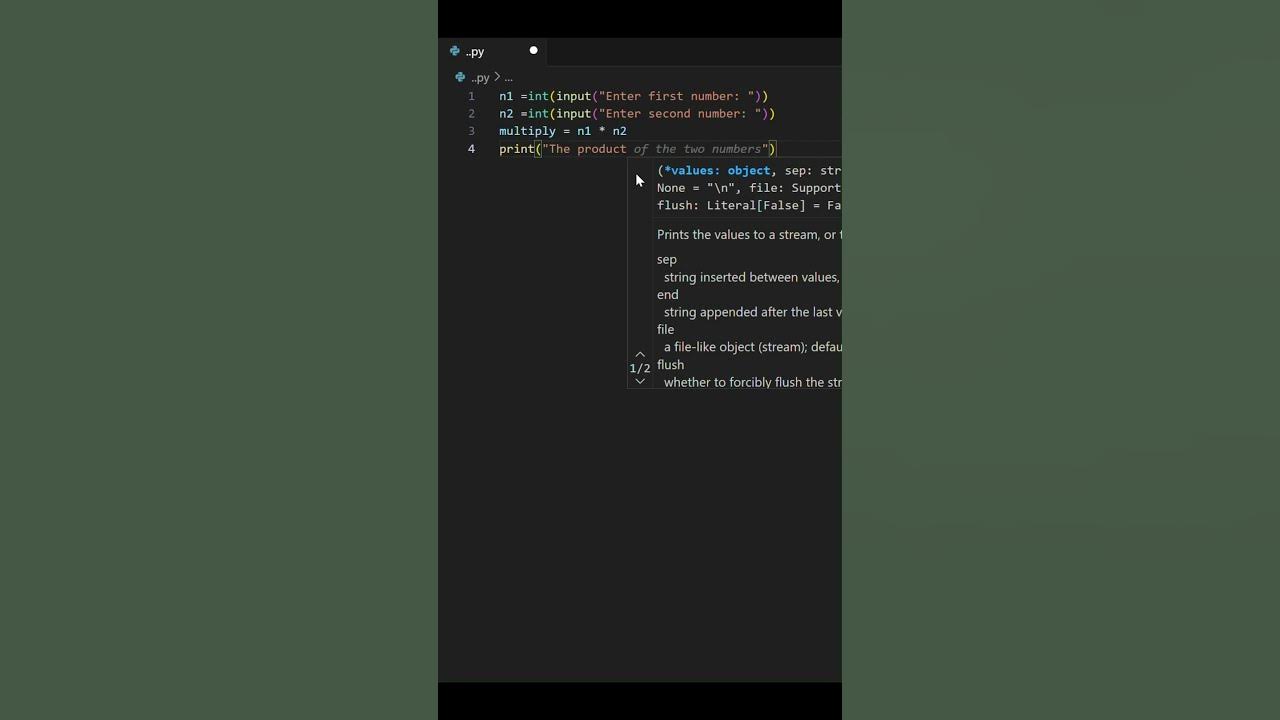 How To Get The Product Of Two Numbers In Python Programming Language Coding Python Easycode