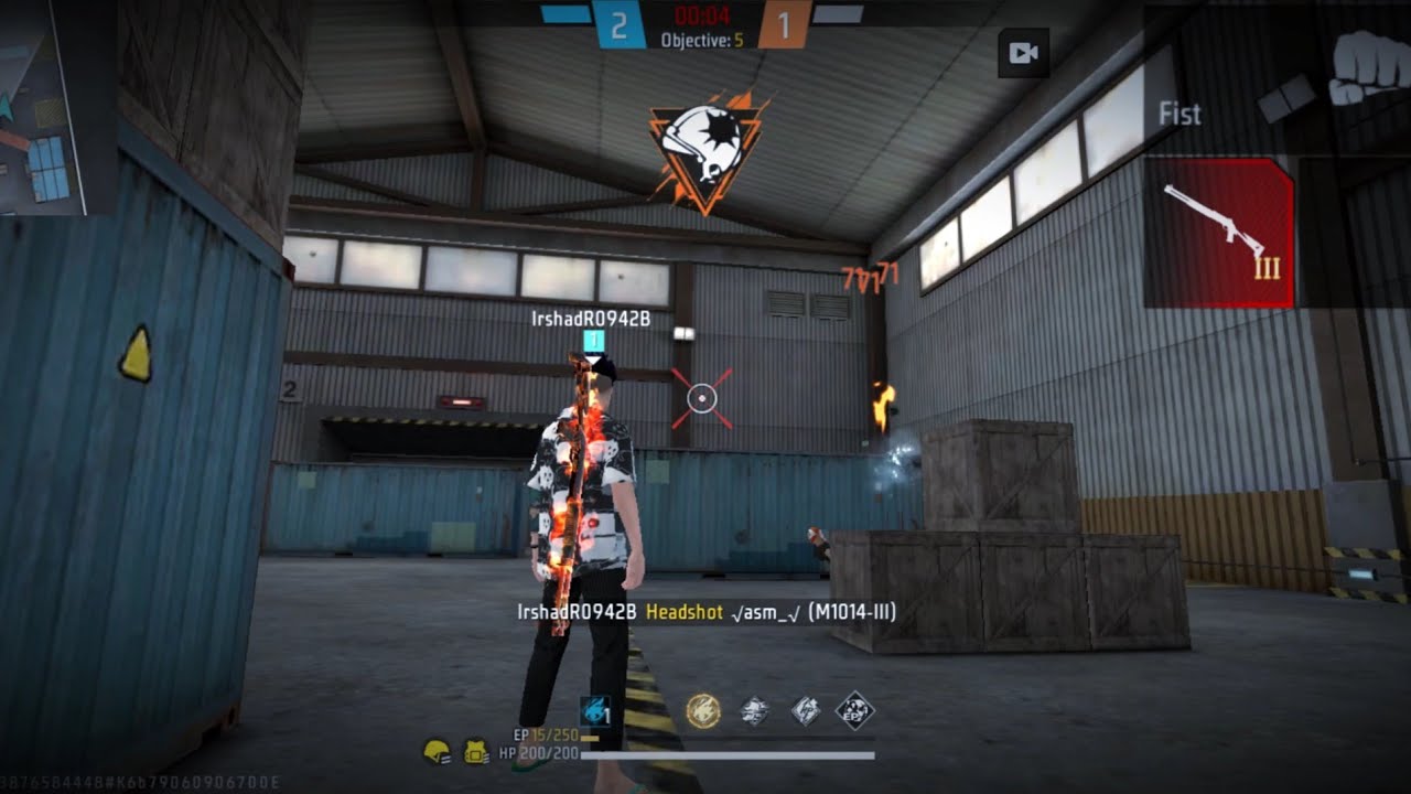 Lone Wolf Bankai One Tap Hedshort ☠️💓 #FG Gamer #freefiremax #shorts ...
