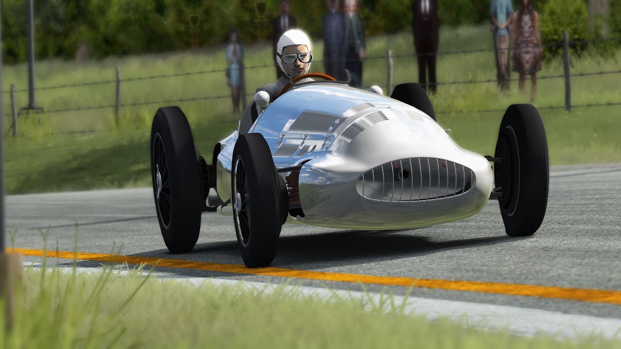 Assetto Corsa - Mercedes Benz W154 - YouTube