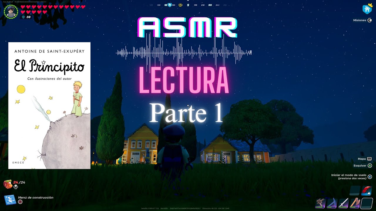 ASMR Lectura El Principito #Fortnite #LEGO [Parte 1] - YouTube