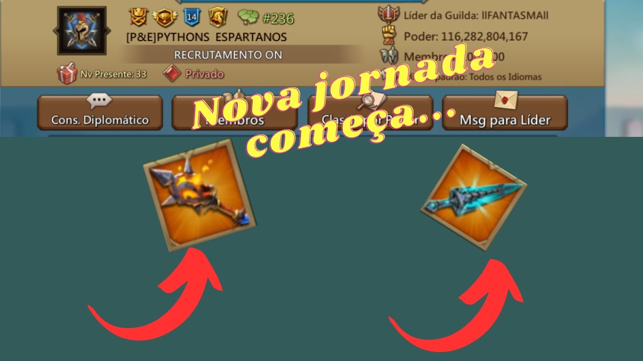 (NOVA GUILDA) QUAL MELHOR ITEM PARA MÃO BOA ? #lordsmobile - YouTube