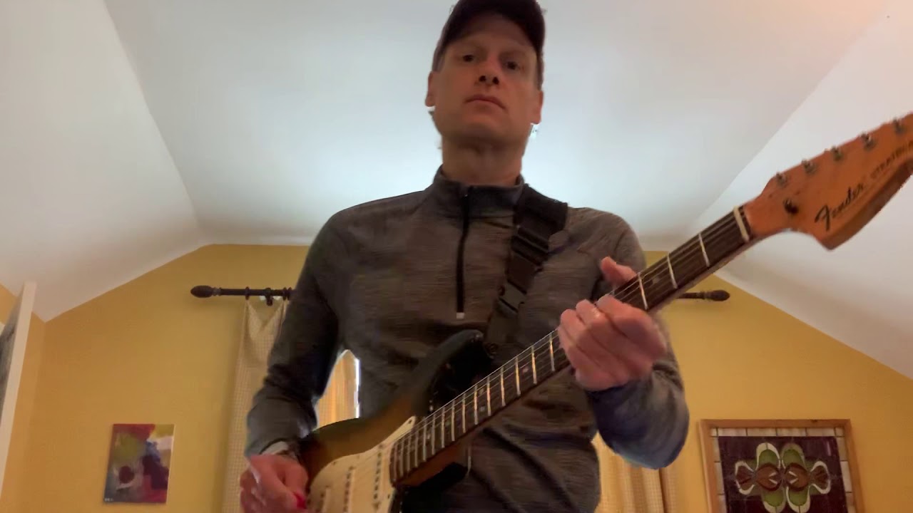 Steve Eagon - Morning jam to record a little rockabilly jazz lick - YouTube