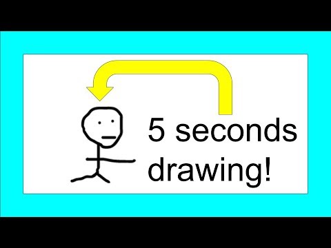 10 seconds 1 minute 10 minutes drawing a person! - YouTube