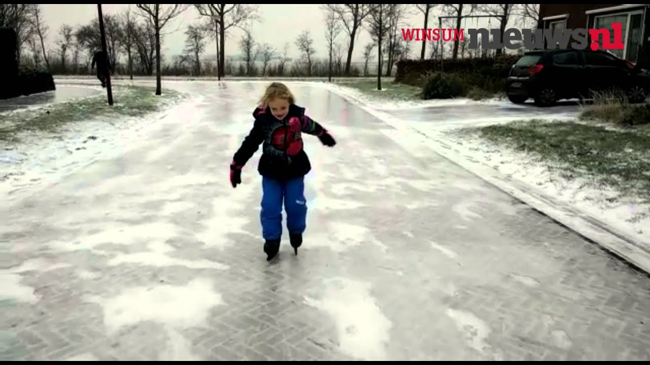 Weer Code rood door ijzel - YouTube