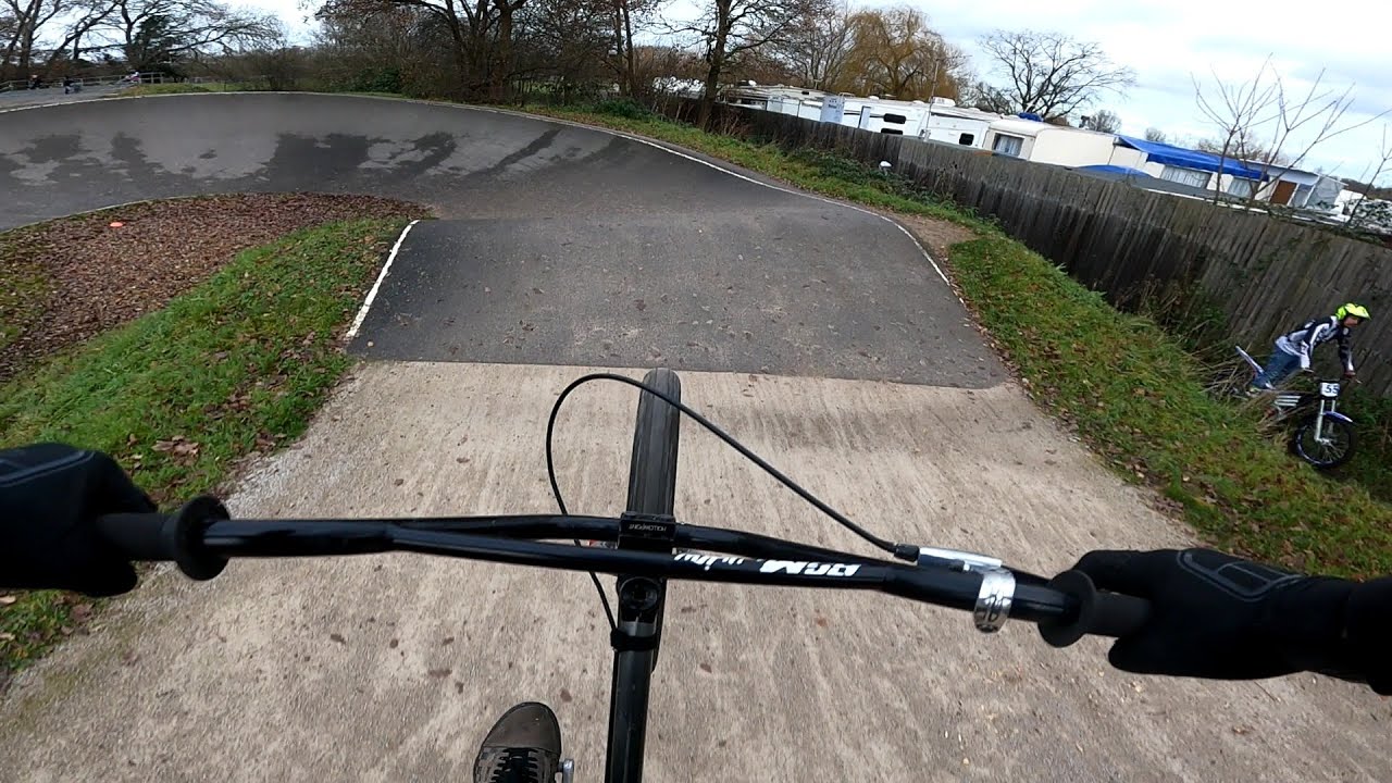 Runnymede Rockets BMX track. jump lap. - YouTube