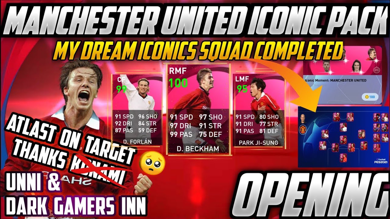 LUCKIEST ICONIC PACK OPENING WITH YT TRICKS|DREAM ICONIC SQUAD ...