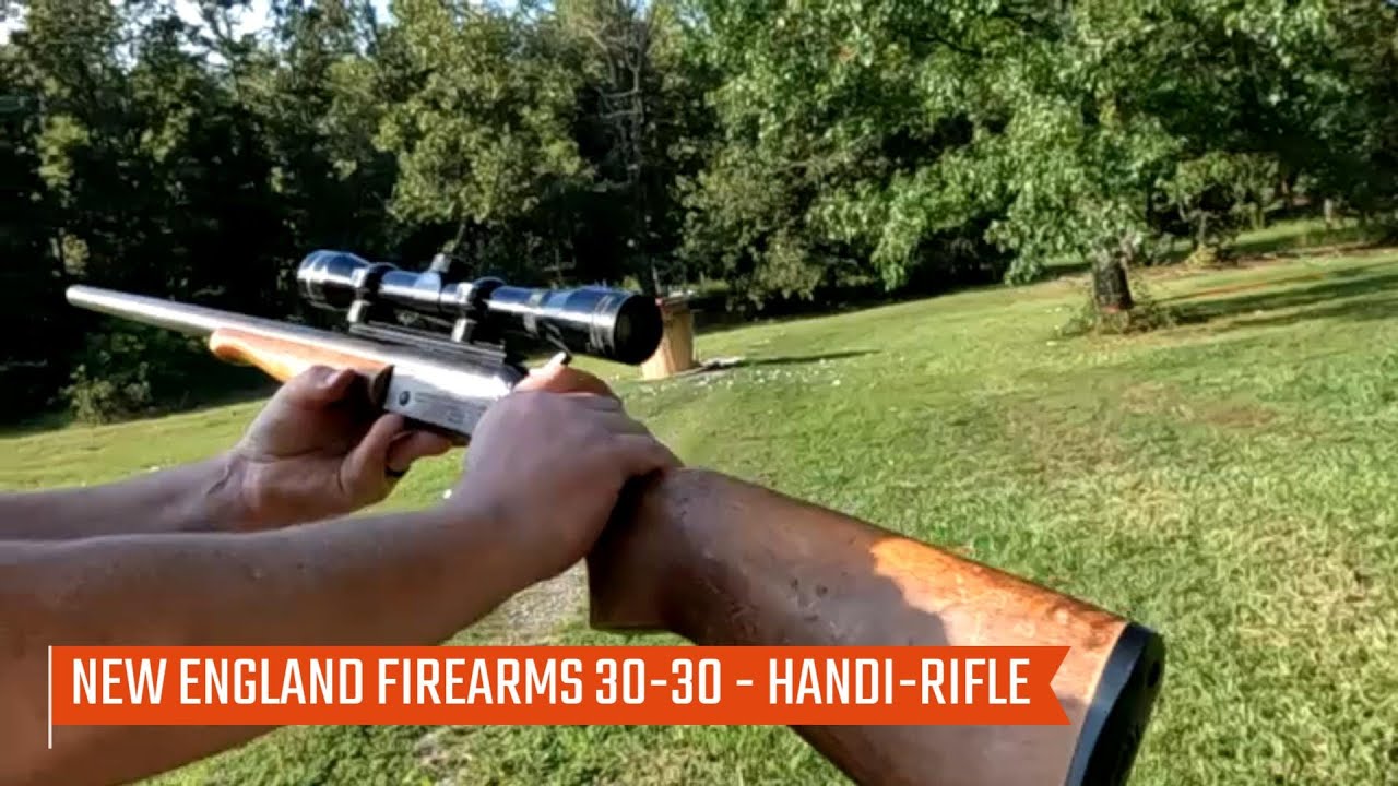 New England Firearms - 30-30 Handi-Rifle Break Action - YouTube