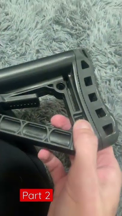 Secret Compartment on my DMR part 2 airsoft - YouTube