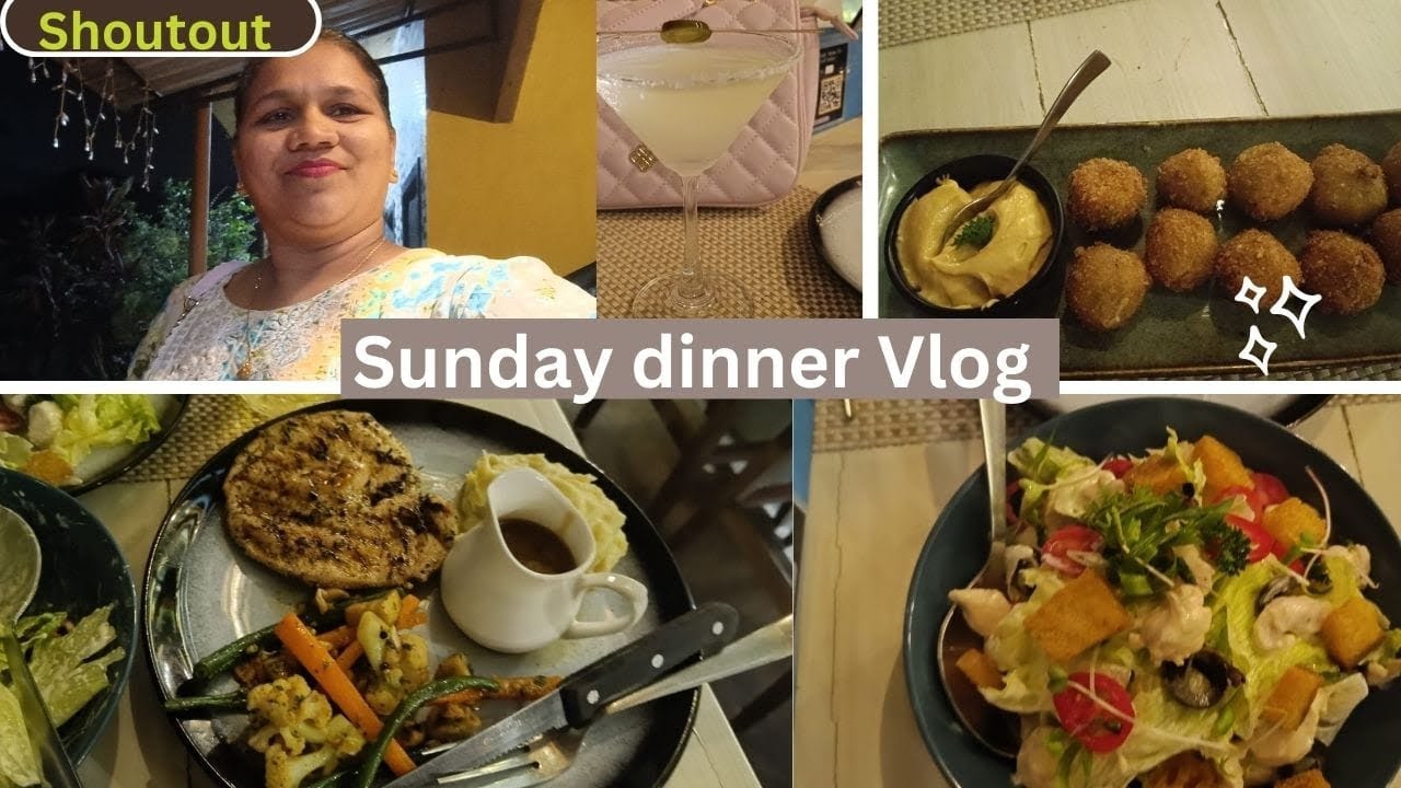 Sunday Vlog | Dinner At Folga | Restaurant In South Goa | Daily Vlog # ...