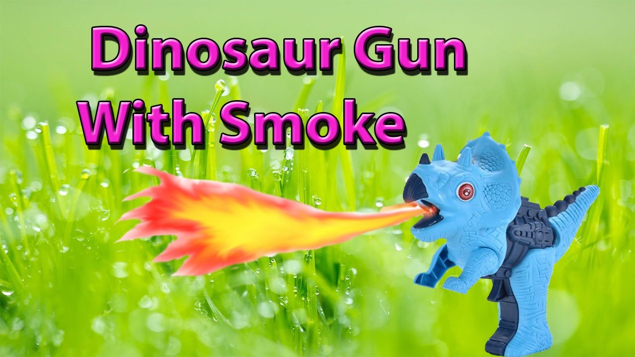 Dinosaur Gun Unboxing - YouTube