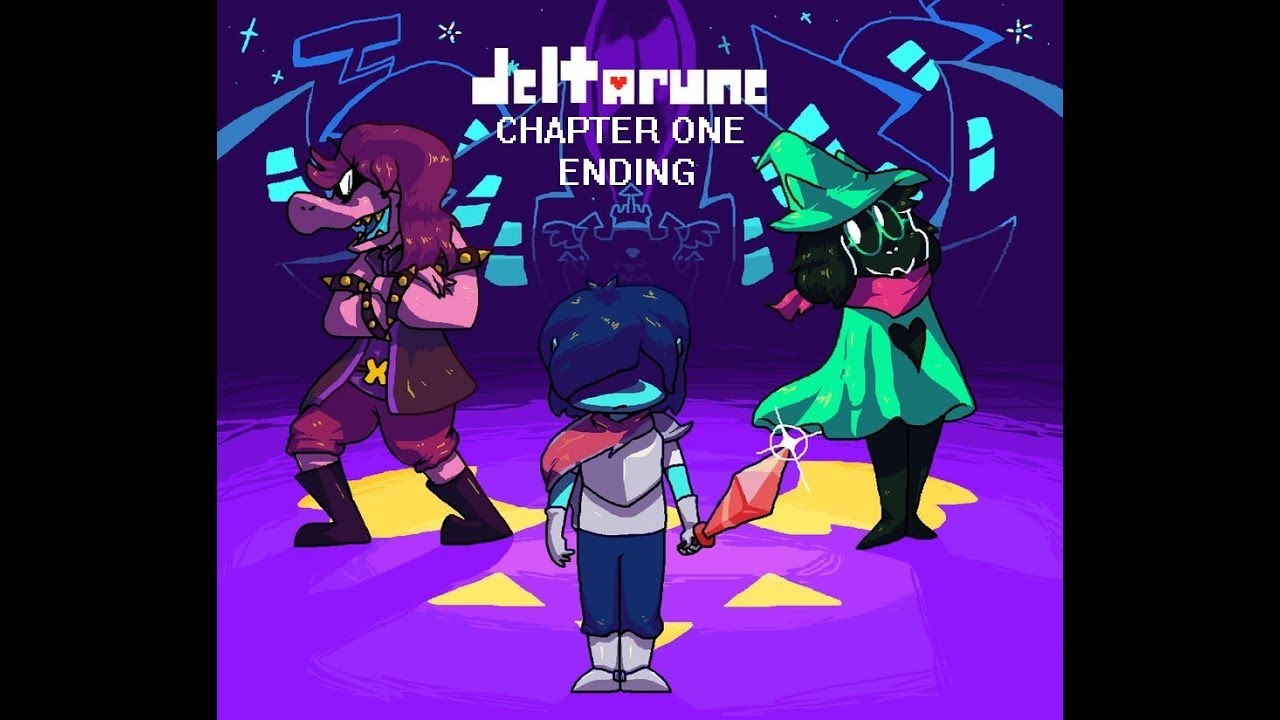 deltarune chapter1 end - YouTube