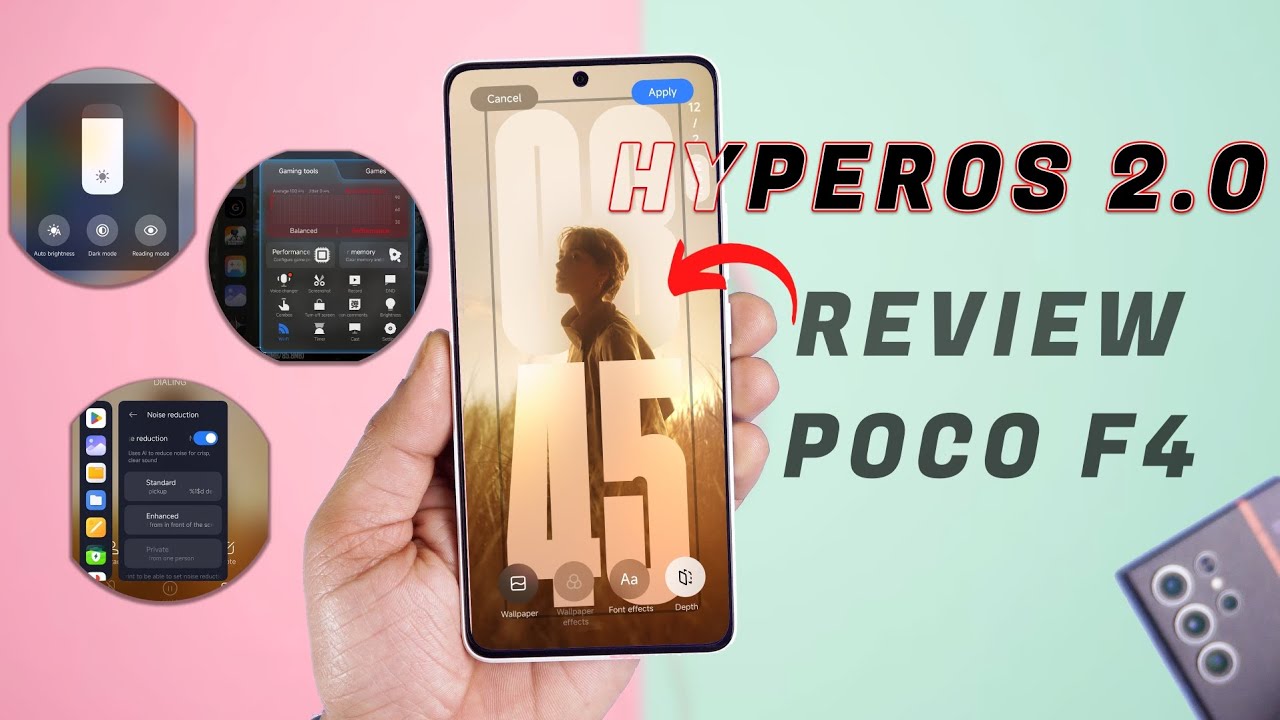 install HyperOS 2.0 on Poco F4 : Review - iPhone AOD, New Animation ...