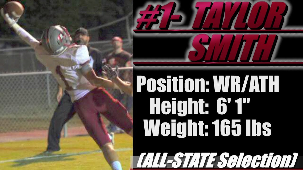 2019-Street Light Recruiting: WR-Taylor Smith (6' 1''-165 lbs- ALL ...