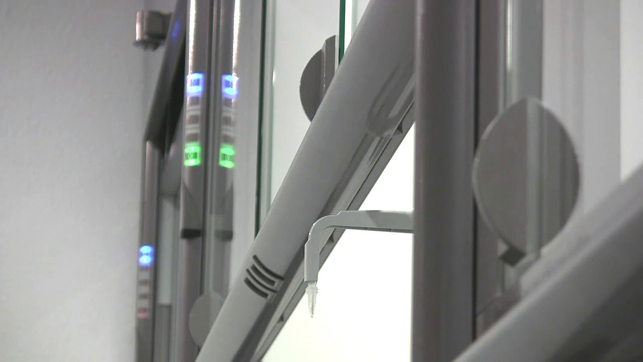 Photoelectric Safety Barrier - YouTube