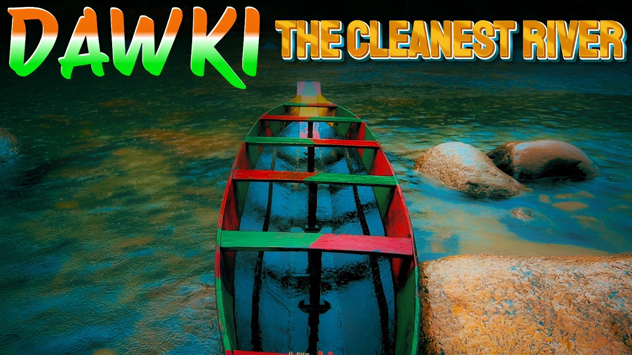 Don't Miss Asia's Cleanest River! Explore DAWKI River, Meghalaya 🇮🇳 ...