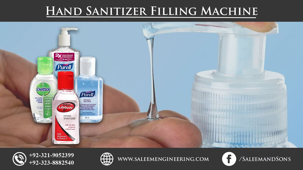 Hand Sanitizer Bottle Filling| Liquid Filling| Oil Filling Machine ...