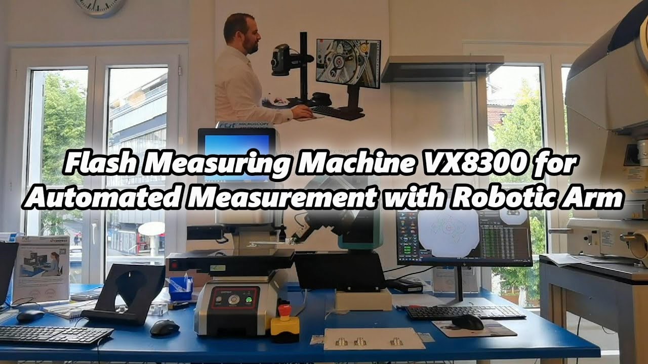 Flash Measuring Machine VX8300 for Automated Measu - YouTube