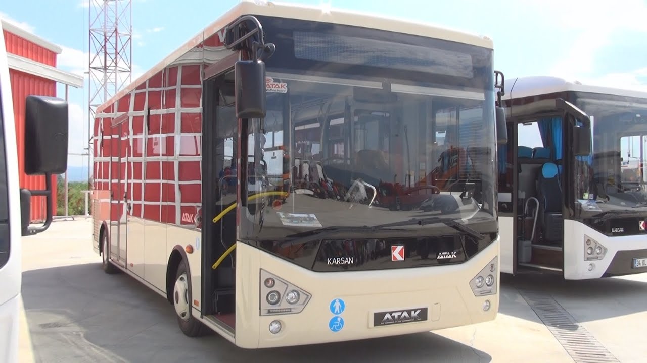 Karsan Atak Bus (2015) Exterior and Interior in 3D - YouTube