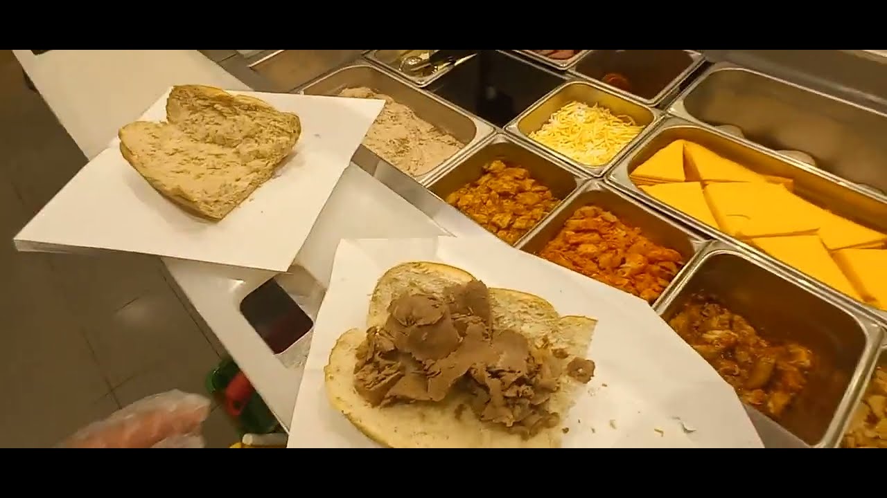 Making Subway sandwich steak Big supreme and tuna sandwich | How to ...