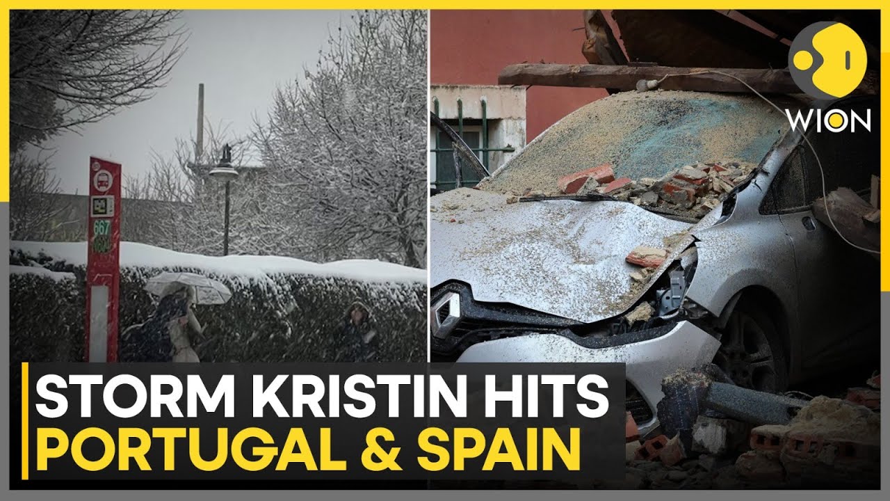 Portugal and Spain Hit Hard by Storm Kristin: Lisbon, Leiria, Coimbra ...