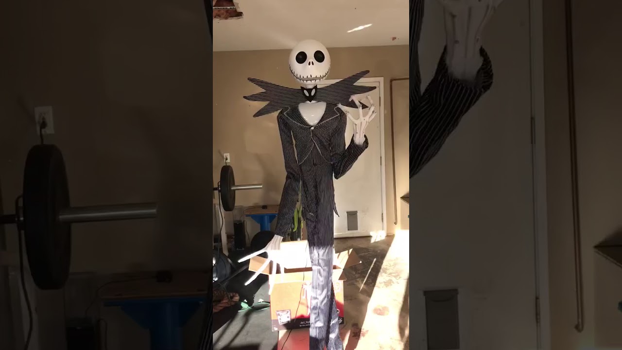 SOLD**** LINK IN DESCRIPTION. Spirit Halloween Gemmy Life Size Jack ...