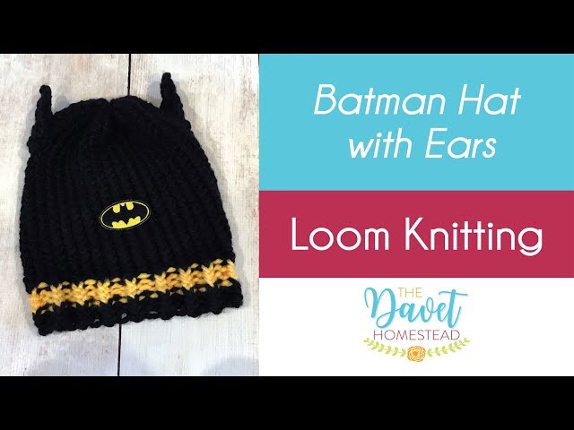 Crafting Adventures Batman Hat Free Pattern