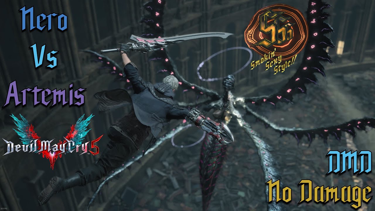 Devil May Cry 5 - Nero Vs Artemis - DMD No Damage - Shutting Her Up ...