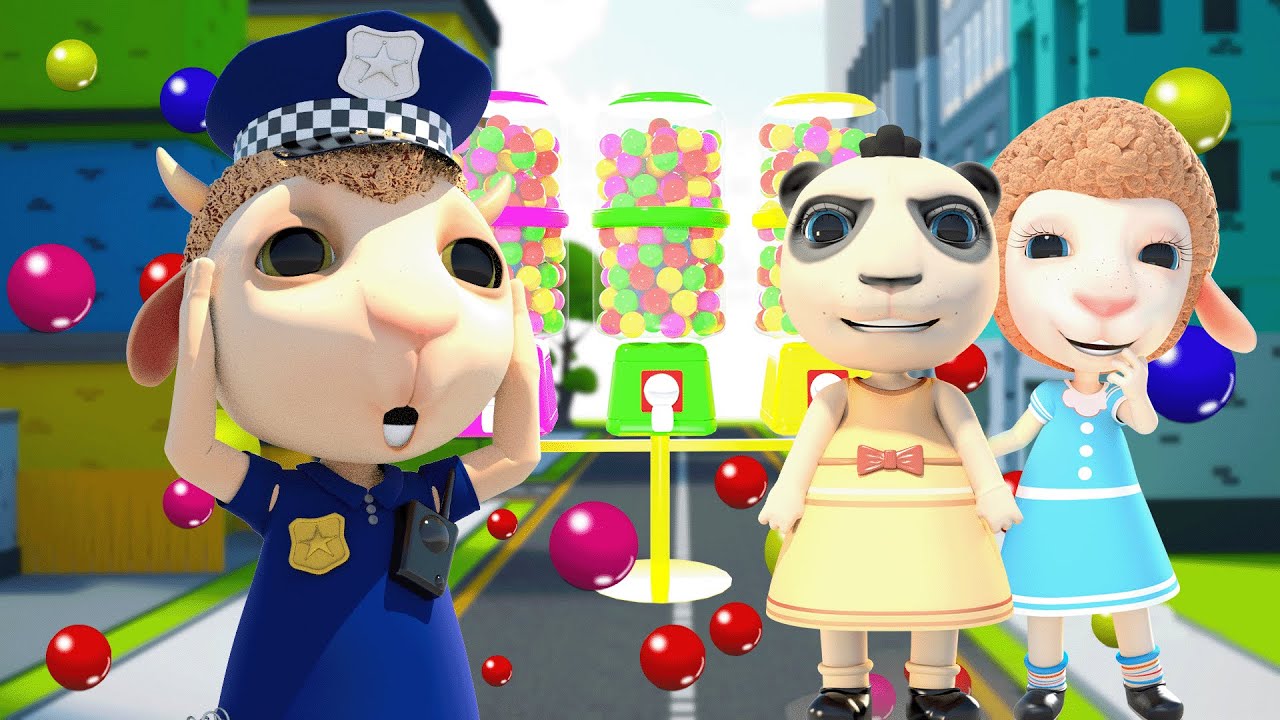 Oh No! The Candy Machine Was Broken☀️Stories for Kids🔥A Children's Song ...