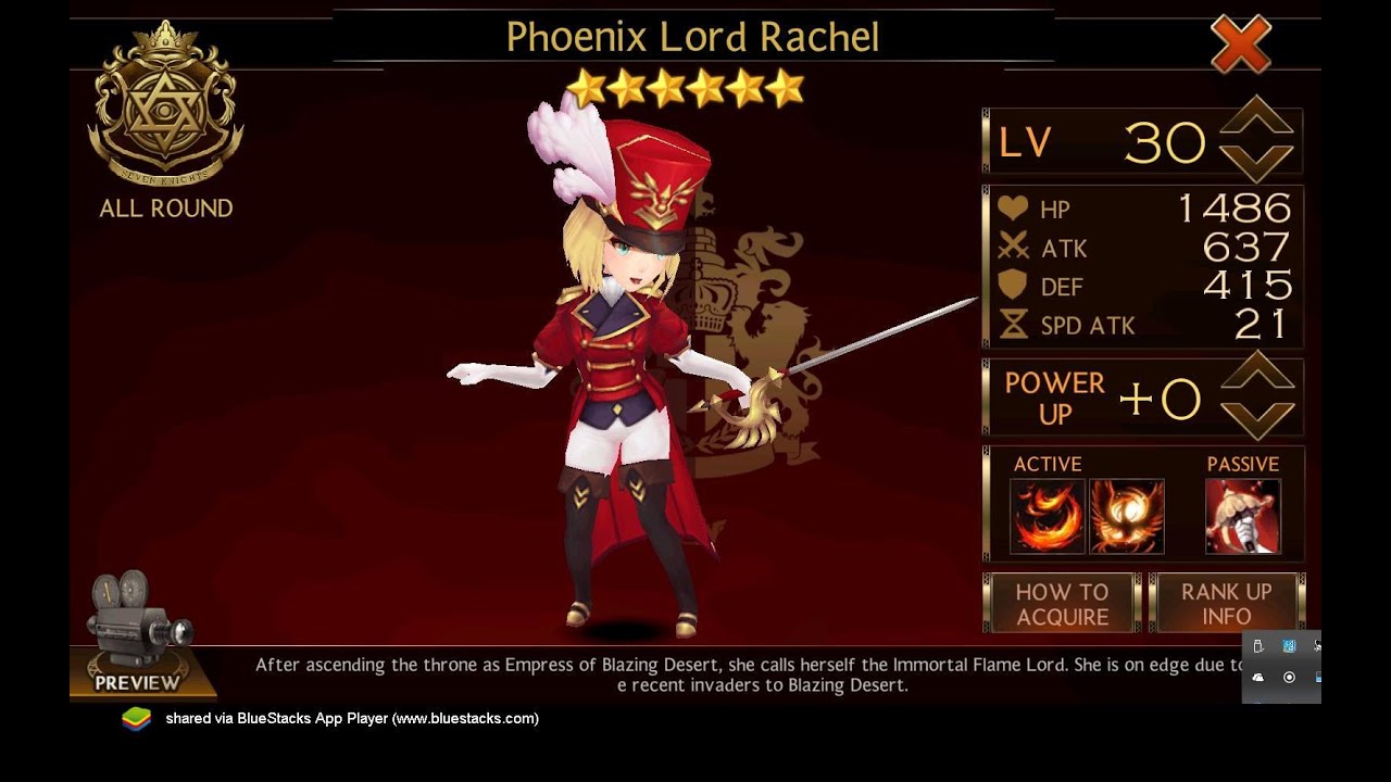 Seven Knights - CR Rachel score 3,751,697 (Investida) - YouTube